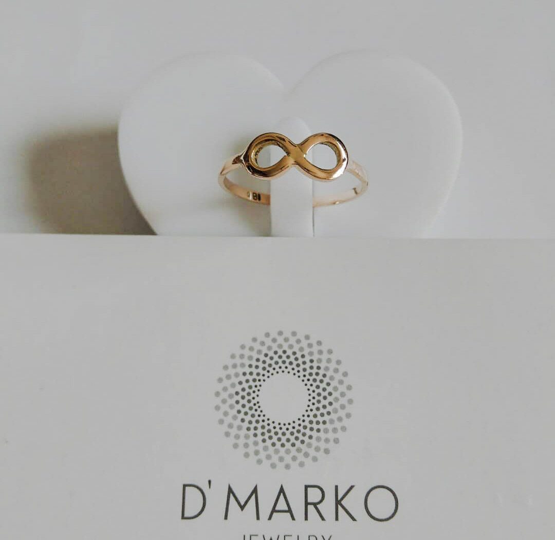 Anillo Infinito de 18k – D'MARKO JEWELRY
